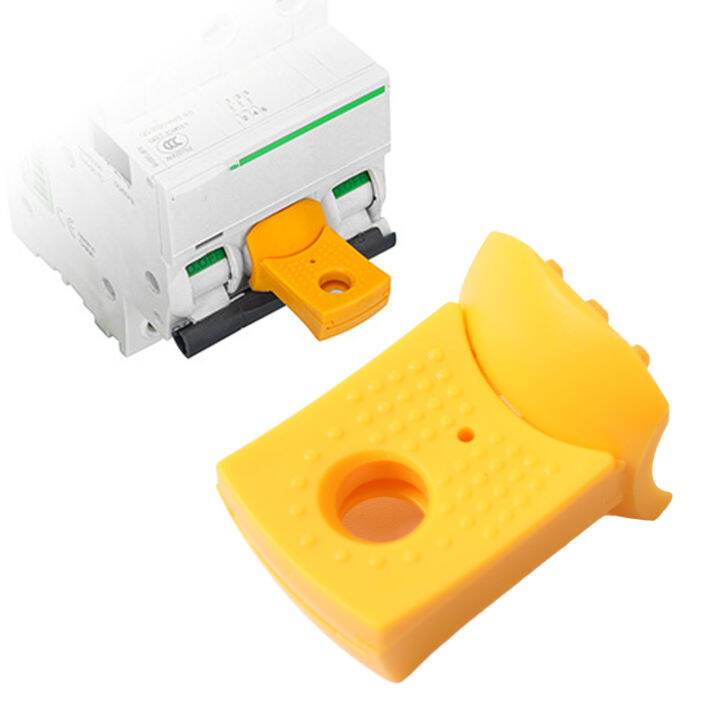 Miniature Circuit Breaker Lockout Yellow Outward Pin Isolation ...