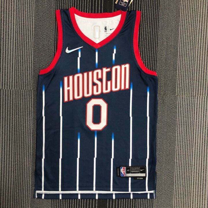 ขายเสื้อผ้าบาสเกตบอลสูง Men's 2023NBA Houston Rockets Jalen Green 2022 ...
