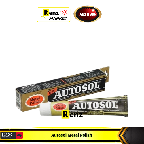 Autosol Metal Polish 15 gram 50 gr krim poles pengkilap logam | Lazada ...