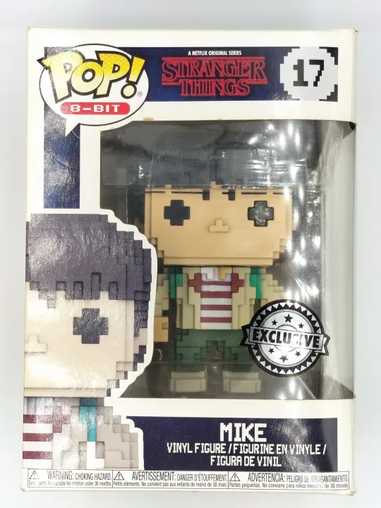 Funko Pop Stranger Things - Mike [8 Bit] #17 (กล่องมีตำหนินิดหน่อย ...