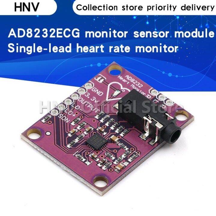 AD8232 ECG Physiological Measurement Heart Pulse ECG Monitor Sensor ...