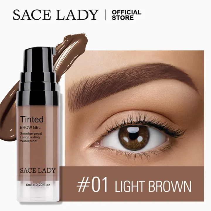 [Ready Stock]SACE LADY Eyebrow Long Lasting Tinted Eyebrow Gel ...