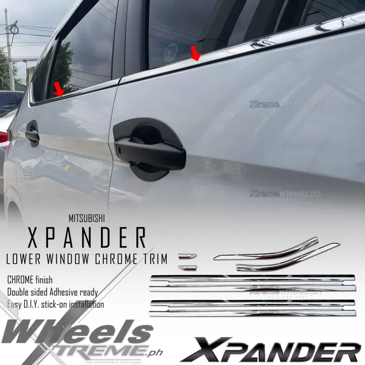 Xpander Glx , Gls , Gls sport 2019-2022 Lower Window Door Trim Chrome ...