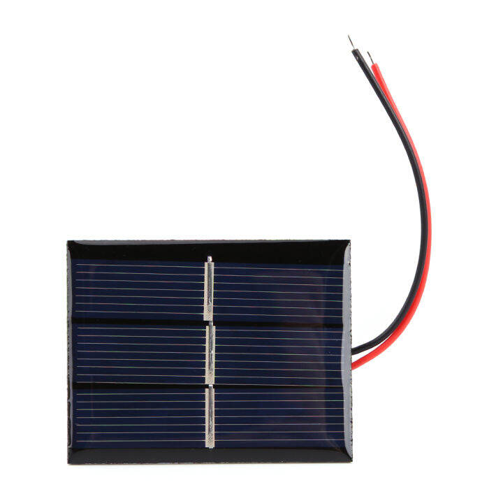 0.4W 1.5V Solar Panel with Wire Mini Solar System DIY for Battery ...