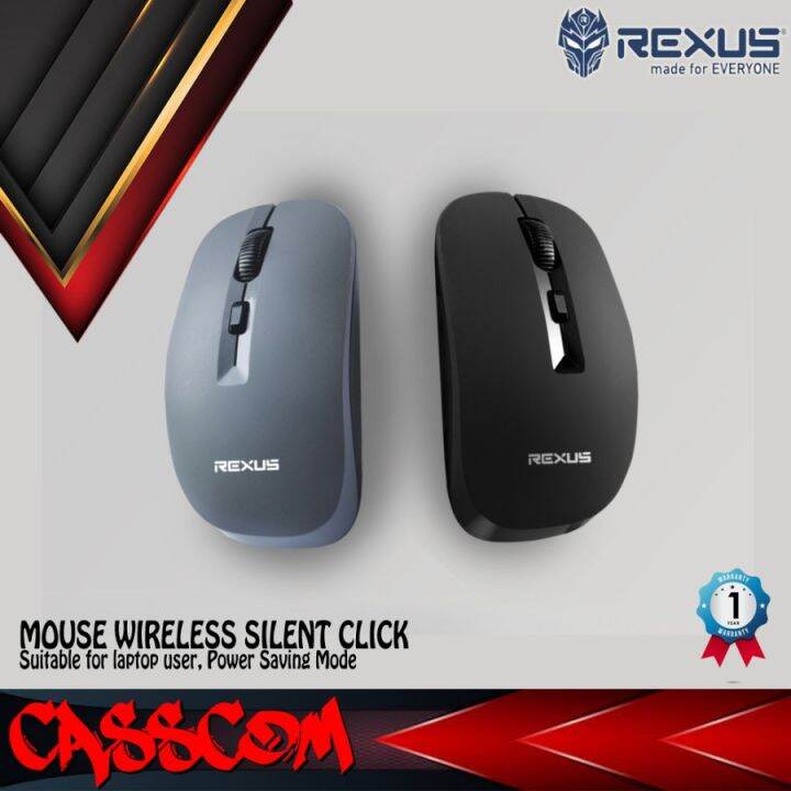 Mouse Wireless Silent Rexus Q20 Office Mouse | Lazada Indonesia