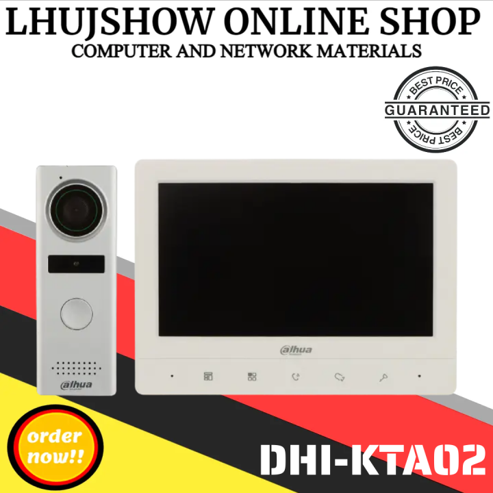 DAHUA DHI-KTA02 VIDEO DOORPHONE KIT | Lazada PH