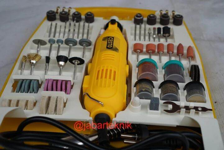 ELECTRIC DIE GRINDER 218 PCS GERINDA BOTOL SET CESTO ELECTRIC DIE ...