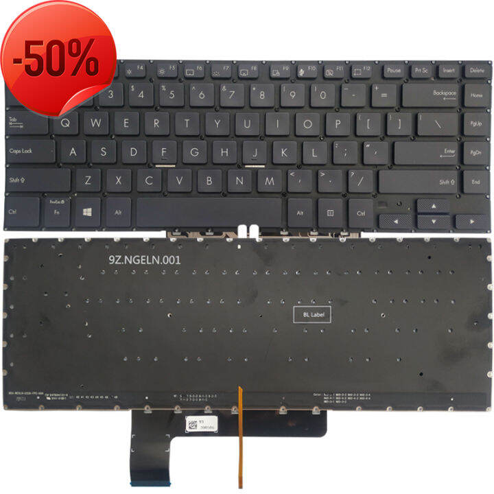 New American laptop keyboard, backlight, suitable for ASUS ProArt ...