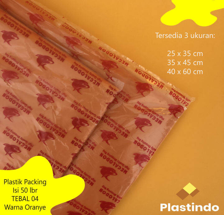 Plastik Packing 40 x 60 cm Isi 50 lembar | Kantong Plastik Tanpa Plong ...