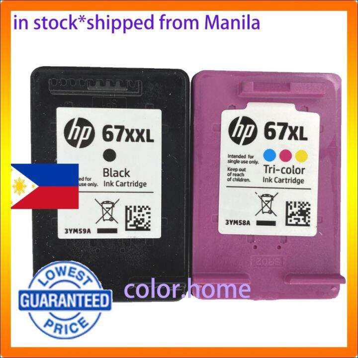 Original HP 67 HP67XL ink Cartridge refillable for HP2724 2725 2722 ...