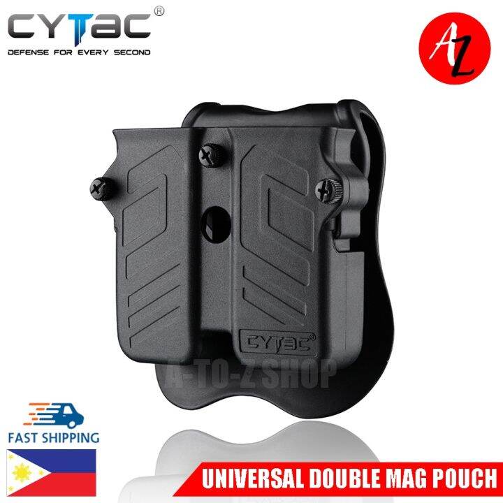 CYTAC Tactical Gear Universal Double Magazine Pouch Adjustable Mag ...