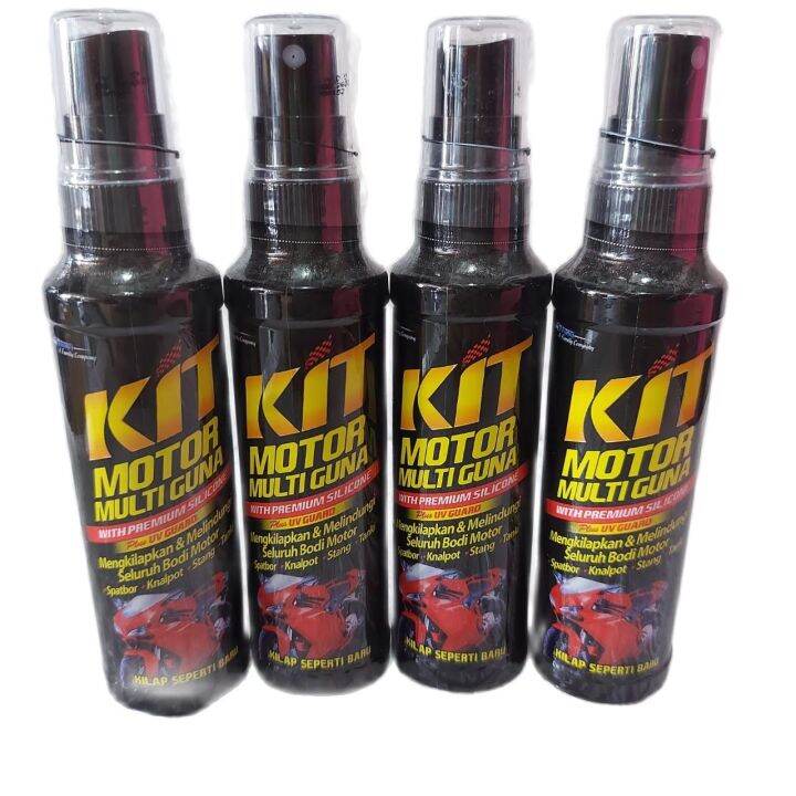 KIT SPRAY PENGKILAP MOTOR MULTIGUNA 100ml [ HARGA SATUAN ] | Lazada ...