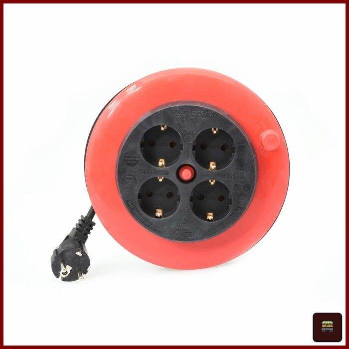 GAO Colokan Listrik Kabel Roll 4 Lubang 5 Mtr | Lazada Indonesia