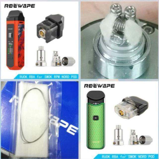 Nord Pod RBA Trinity Alpha and RPM40 Pod Rebuildable Coil deck | Lazada PH