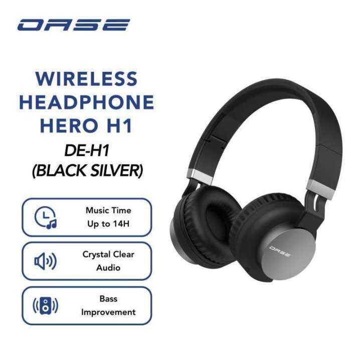 Olike Bluetooth Headphone Wireless Extra Bass Garansi Resmi DE-H1 ...