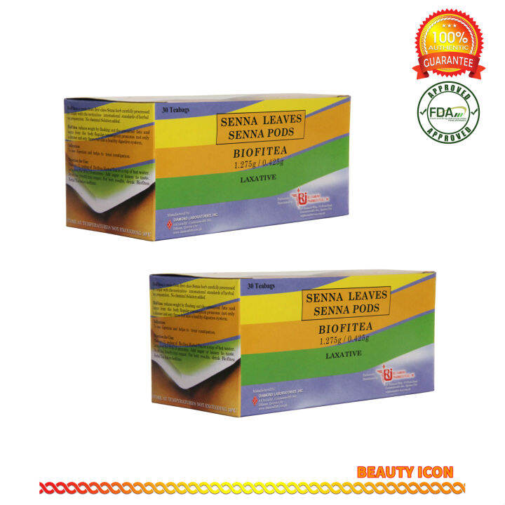 BioFit Laxative Dietary slimming tea by 30's (Set of 2) | Lazada PH