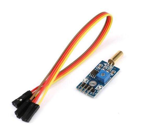 เซ็นเซอร์ตรวจจับความเอียง SW-520D Tilt Sensor Module Tilt Switch Angle ...
