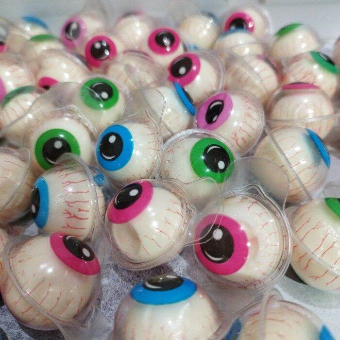 PERMEN TROLLI GUMMY MATA KECIL SATUAN HALAL IMPORT | Lazada Indonesia