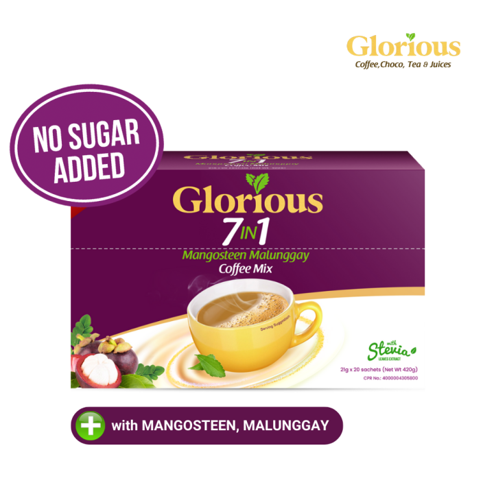 Glorious 7in1 Coffeemix by 20 sachets | Lazada PH