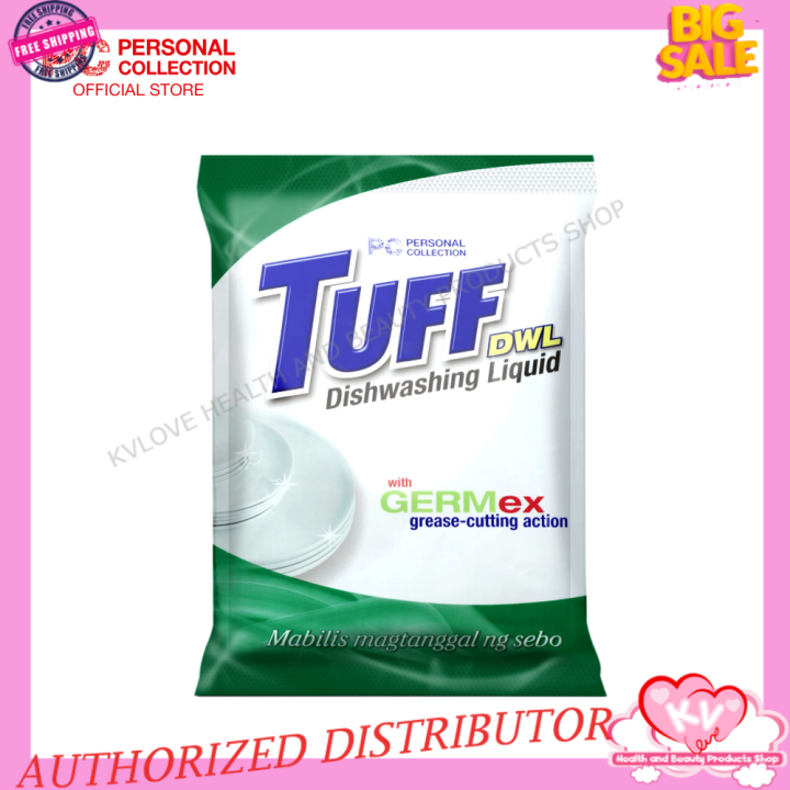 Original Tuff Dishwashing Liquid with Germex 200ml Pouch Personal ...
