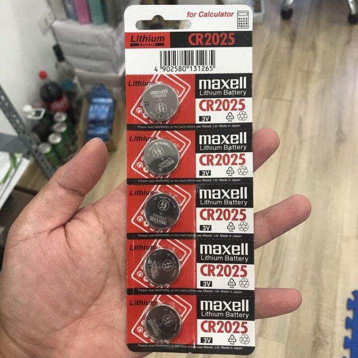 Pin CR2025 - 2025 Maxell Lithium 3v - Pin Remote Smartkey Ô tô Xe Máy Đồng Hồ Chính Hãng Giá Rẻ ...