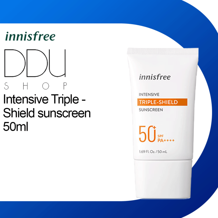 Innisfree Intensive Triple-shield Sunscreen SPF50+ PA++++ 50ml | Lazada