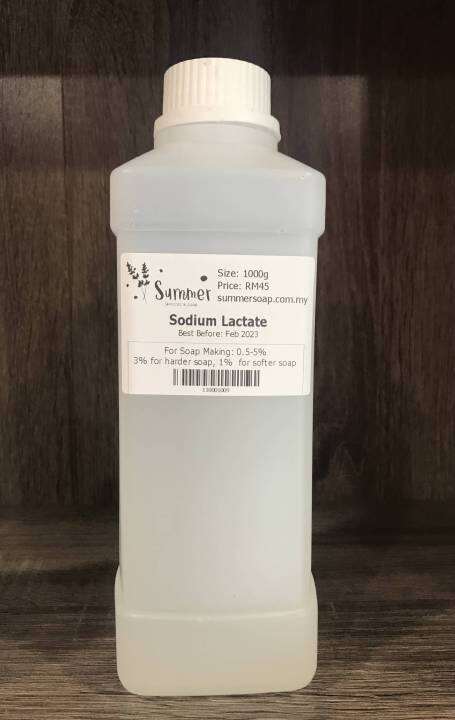 Sodium Lactate 1kg Food Grade Lactic Acid / Soap Making / Skin Care ...