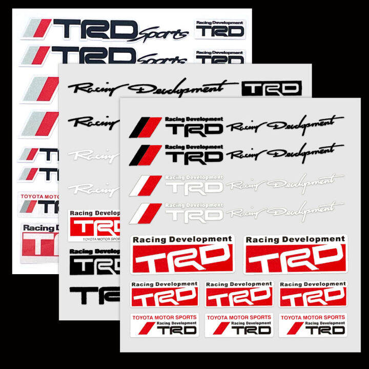 TRD Sports Mind for Toyota Racing Development Car Sticker | Lazada PH