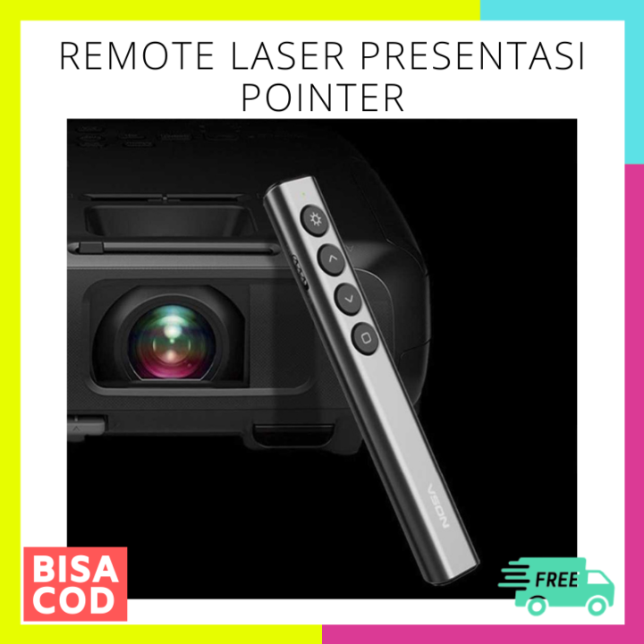REMOTE LASER PRESENTASI POINTER ( alat presentasi laser pointer laser ...