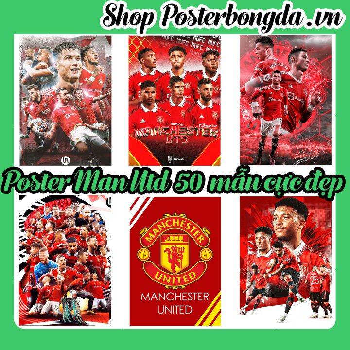 Poster Manchester United, Ảnh Dán Tường Manchester United Cực Đẹp ...