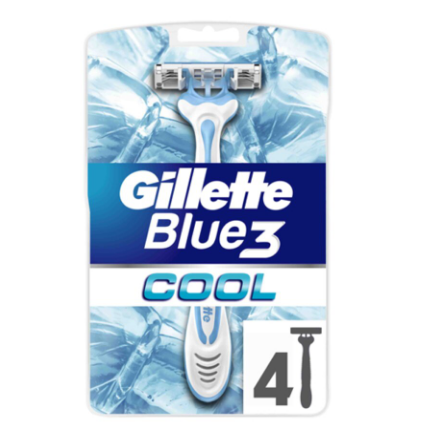 GILLETTE Blue 3 Ice Breaker 4s Blister Pack | Lazada PH