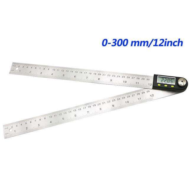 200 Mm/300 Mm Digital Angle Ruler Stainless Steel Electronic Angle ...
