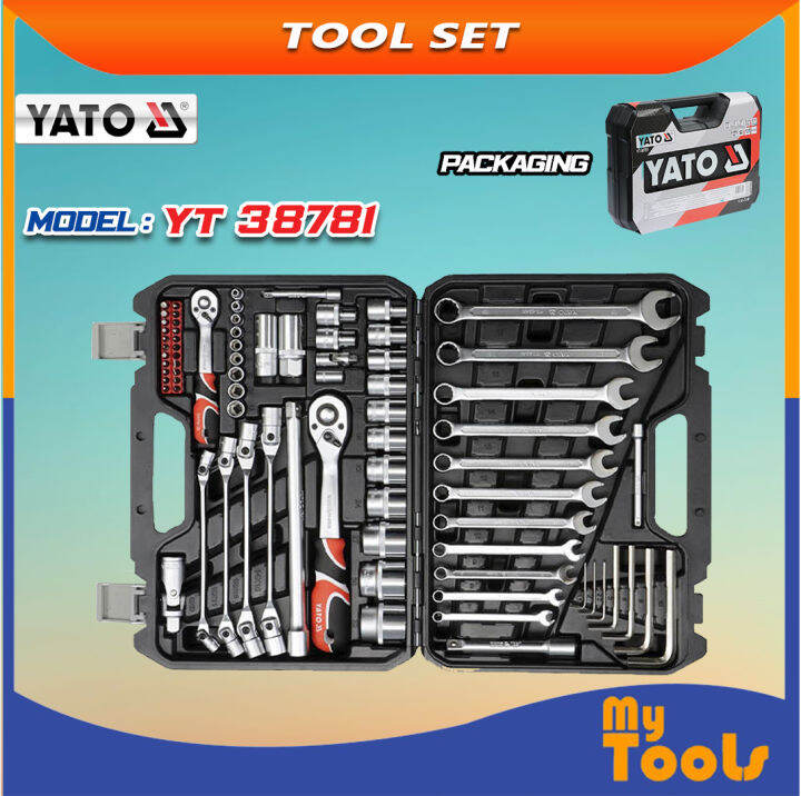 Mytools YATO YT 38781 Tool Set with 77PCS | Lazada