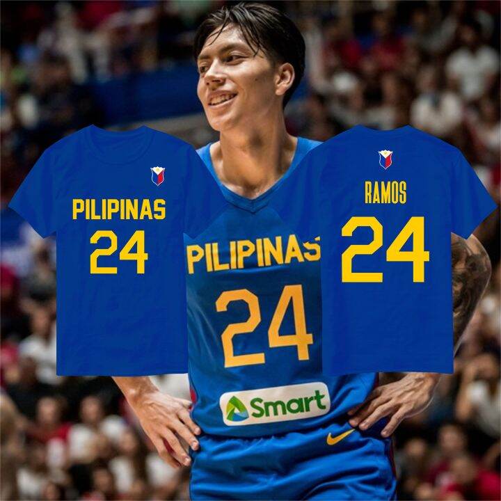 Gilas Pilipinas T-Shirt Jersey - Dwight Ramos - Gilas Pilipinas World ...