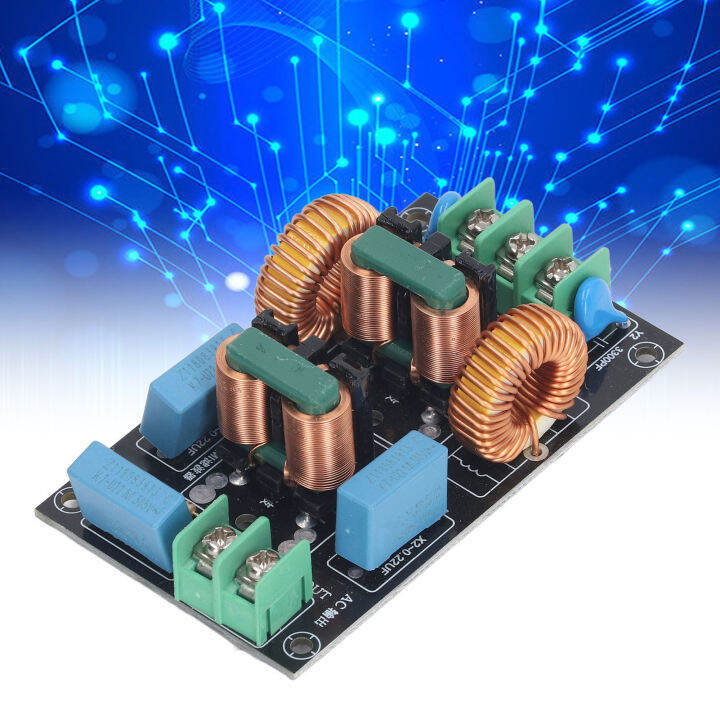 Power Supply EMI Filter EMI Power Filter AC 110V-250V 10A for ...