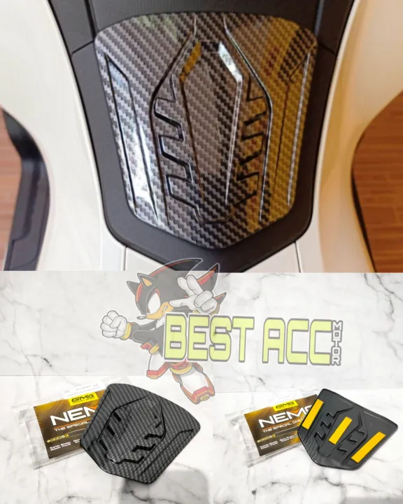 TUTUP BENSIN PCX 160 2021 2022 CARBON NEMO COVER TANGKI BENSIN PCX 160 ...