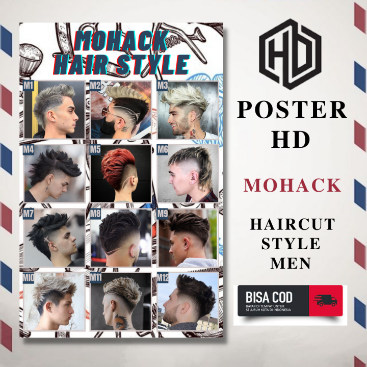 POSTER HD - poster pangkas rambut pria 2022 model MOHACK MODERN ...