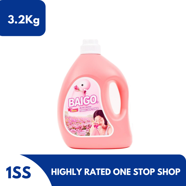 Baigo Rose Anti-Mite Fabric Softener, 3.2Kg | Lazada PH