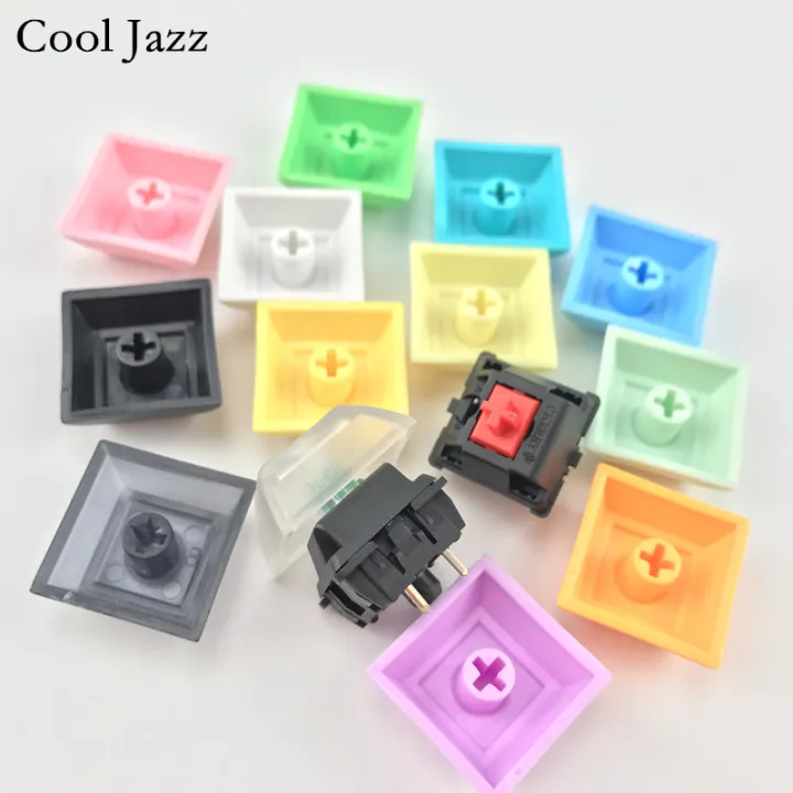 Cool Jazz pbt keycap dsa 1u mixded color green yellow blue white ...