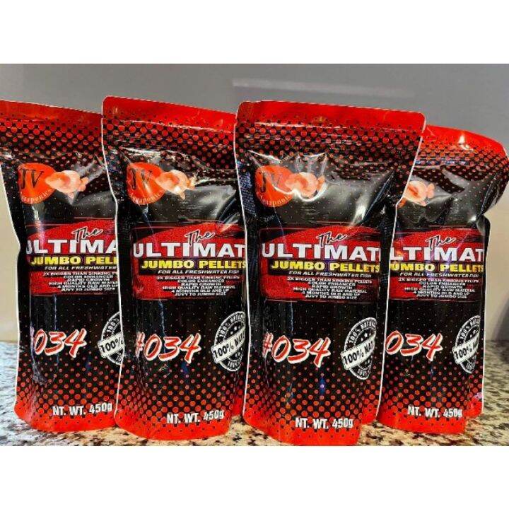 Ultimate Jumbo Pellets 450g (Ultimate Sinking Pellets 450g Jumbo Pellet ...