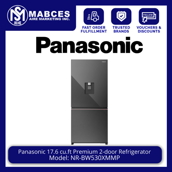 Panasonic 17.6 cu.ft. Premium 2-Door Refrigerator NR-BW530XMMP | Lazada PH