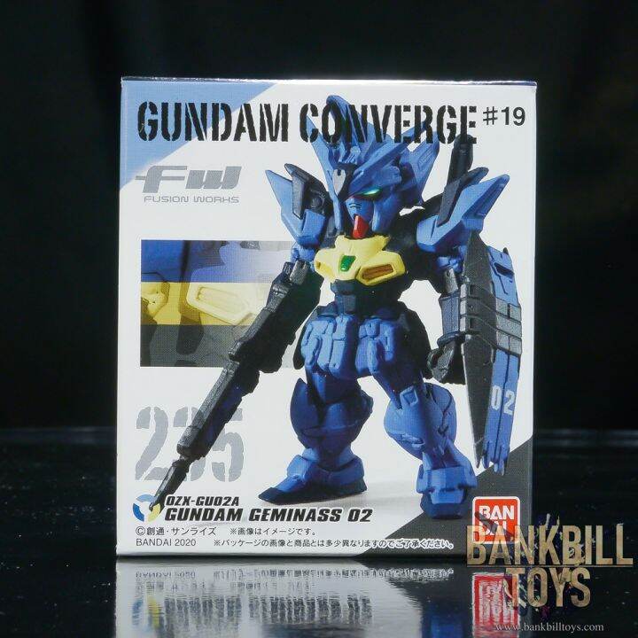 กันดั้ม Bandai Candy Toy FW Gundam Converge #19 No.235 OZX-GU02A Gundam Geminass 02 | Lazada.co.th