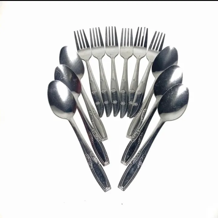 Sendok Makan Stainless / besi MURAH 12 pcs | Lazada Indonesia