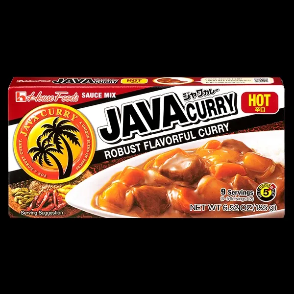 House Foods Java Curry Sauce Mix (Hot) 185g | Lazada PH