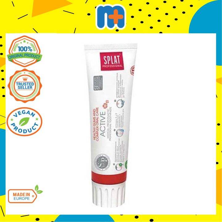 [MPLUS] SPLAT Active Professional Series Toothpaste 100ml | Lazada
