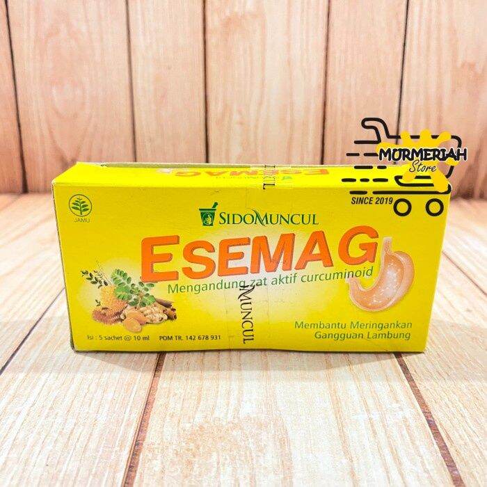 ESEMAG SIDOMUNCUL Box 5 sachet-Obat MAAG & Gangguan Lambung | Lazada ...