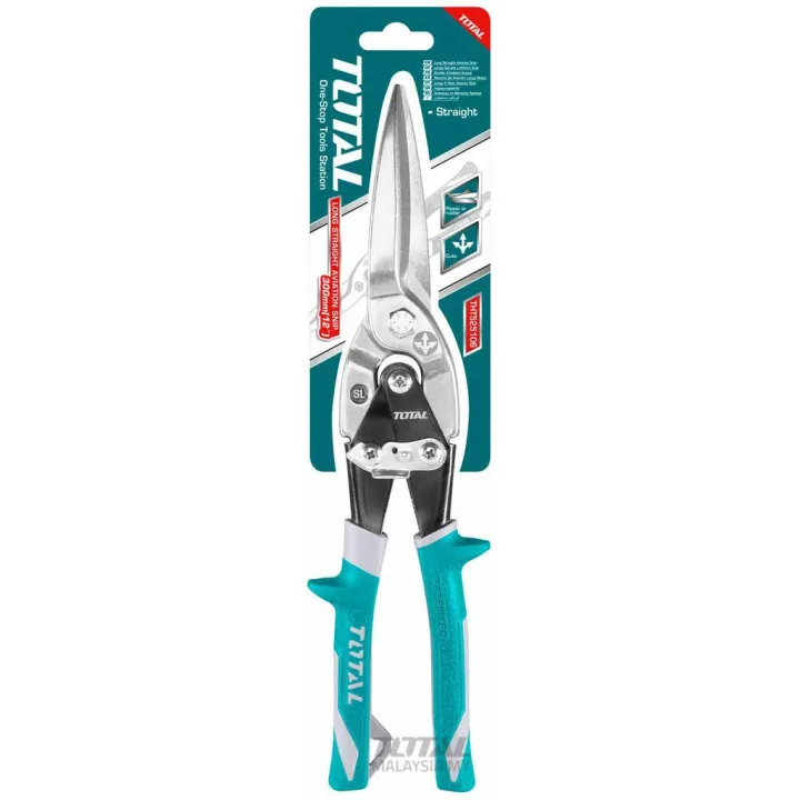 TOTAL TOOLS LONG STRAIGHT AVIATION SNIP 12' (THT525106) | Lazada PH