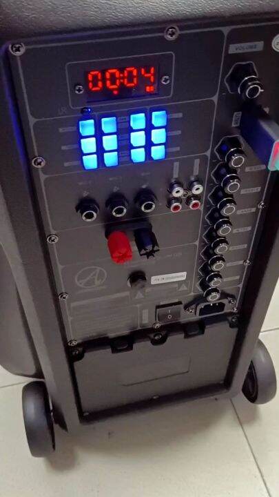 Ampaudio 12" 15" Portable Speaker 500W 800W PA System JW-123 JW-153 FM ...