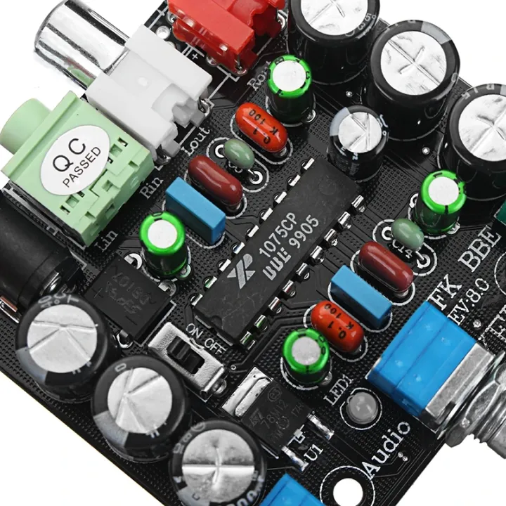 Amplifier XR1075 Tone Board BBE Digital Audio Power Amplifier Front-end ...