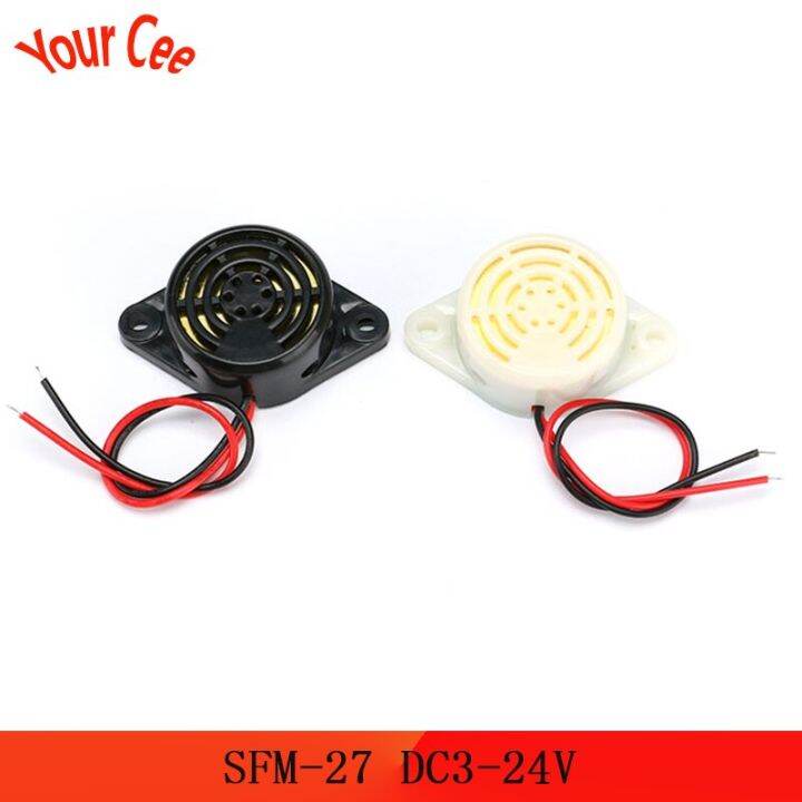 SFM-27 DC 3-24V 100DB Continuous Beep Alarm Electronic Buzzer Sounder | Lazada PH
